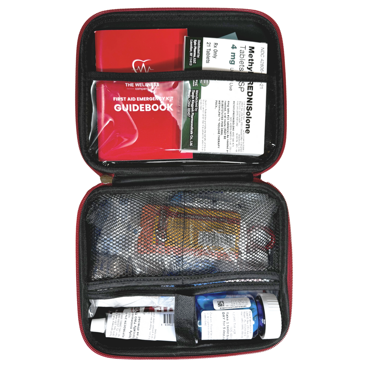First Aid Emergency Kit– The Wellness Company