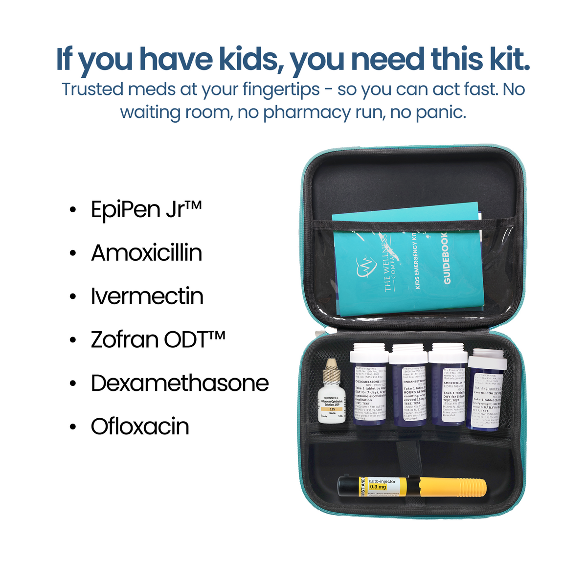 Kids Emergency Kit– The Wellness Company