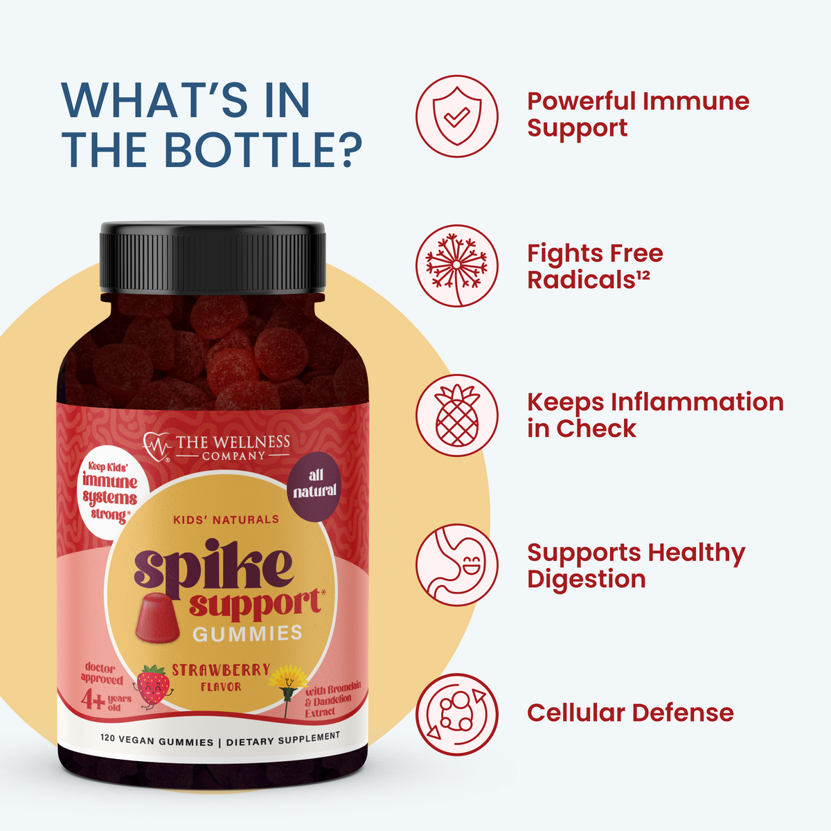 Spike Support Gummies– The Wellness Company