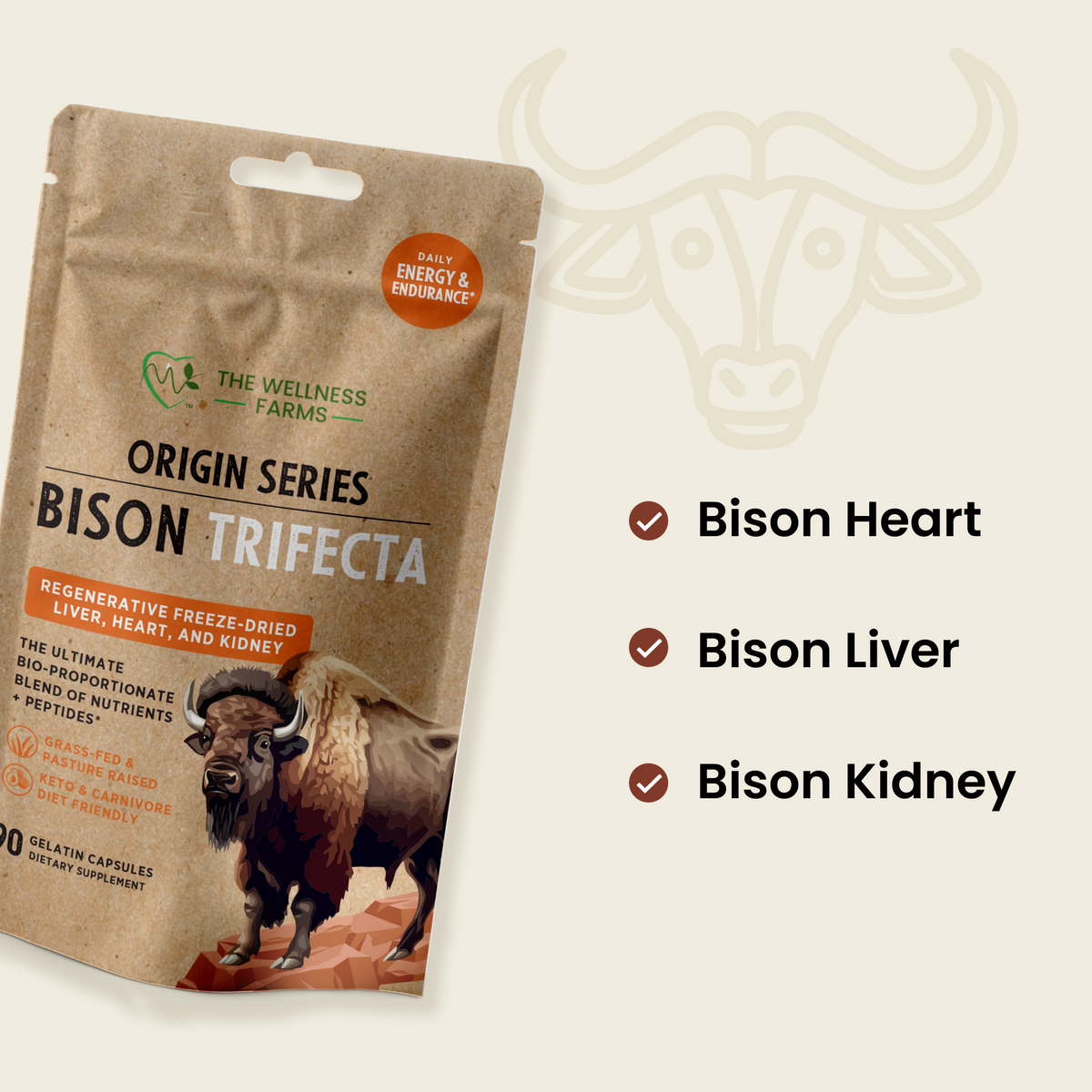 Bison Trifecta– The Wellness Company