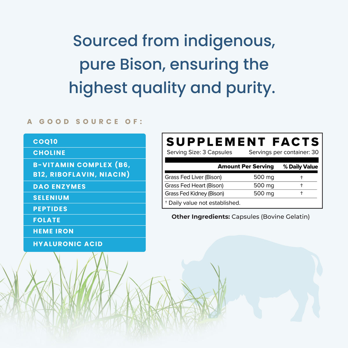 Bison Trifecta– The Wellness Company