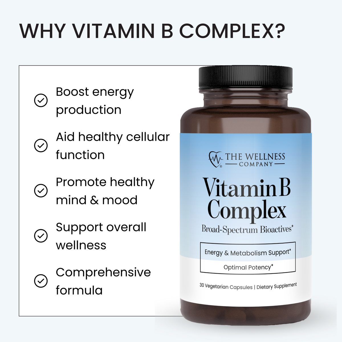 Vitamin B Complex– The Wellness Company