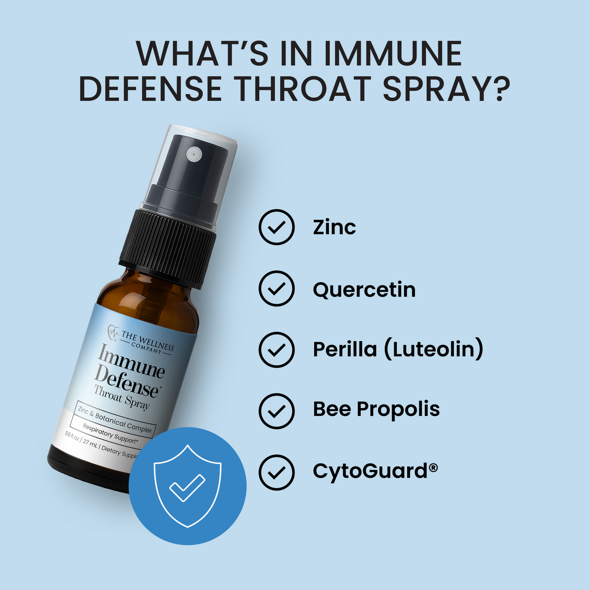 Immune Defense Nasal + Throat Sprays– The Wellness Company